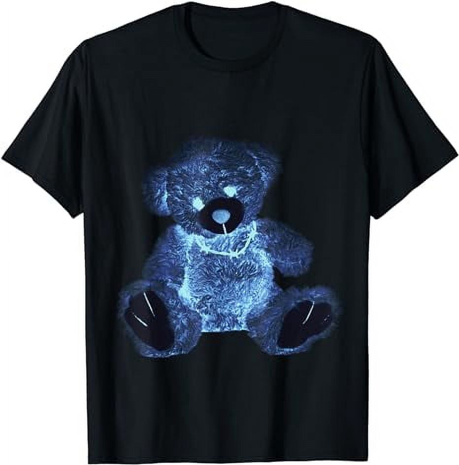 X-Ray Teddy Bear With Barbed Wire Vintage Aesthetic Occult T-Shirt ...