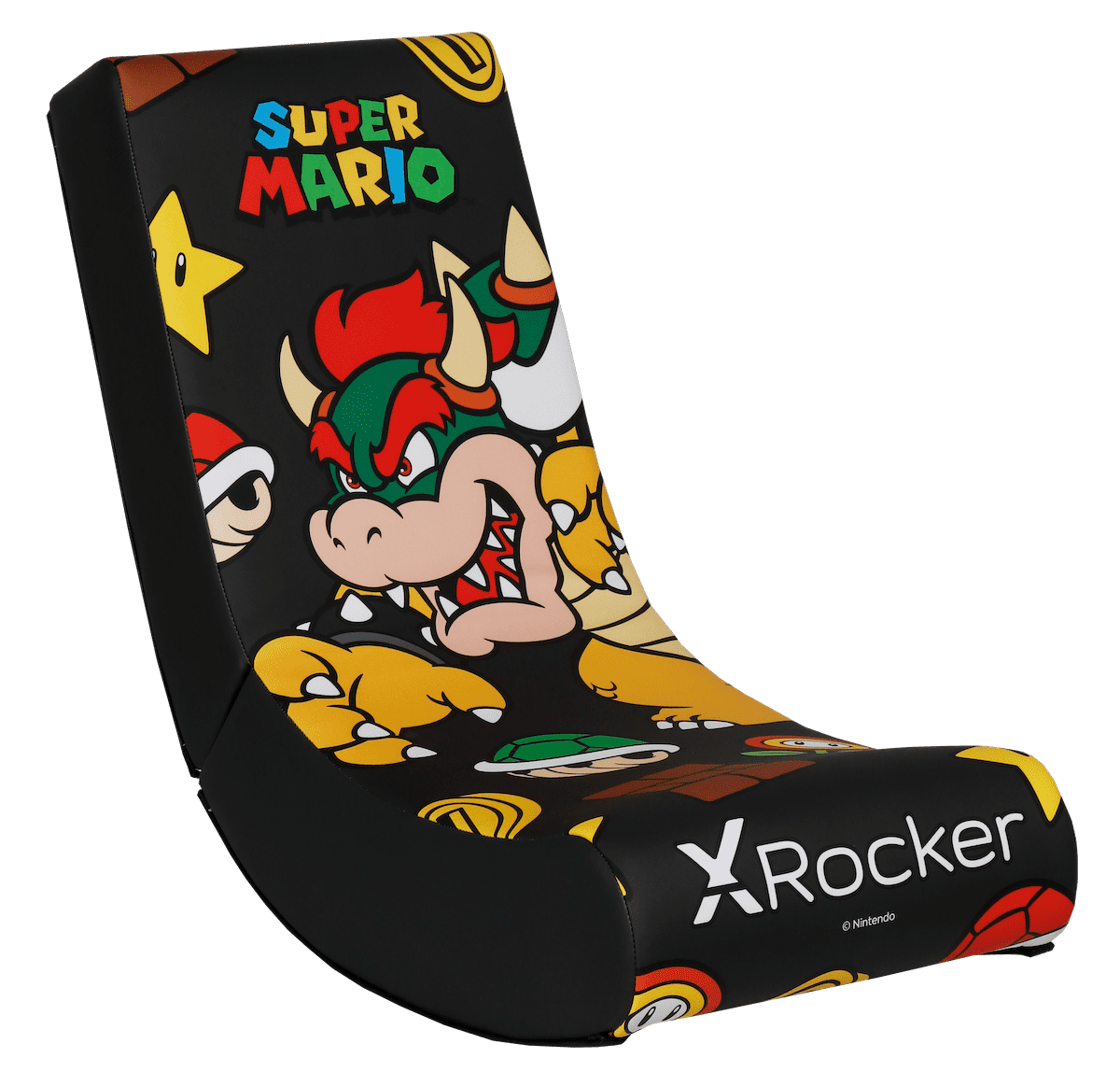 X Rocker® Super Mario™ Power-Up Floor Rocker - Bowser - Walmart.com