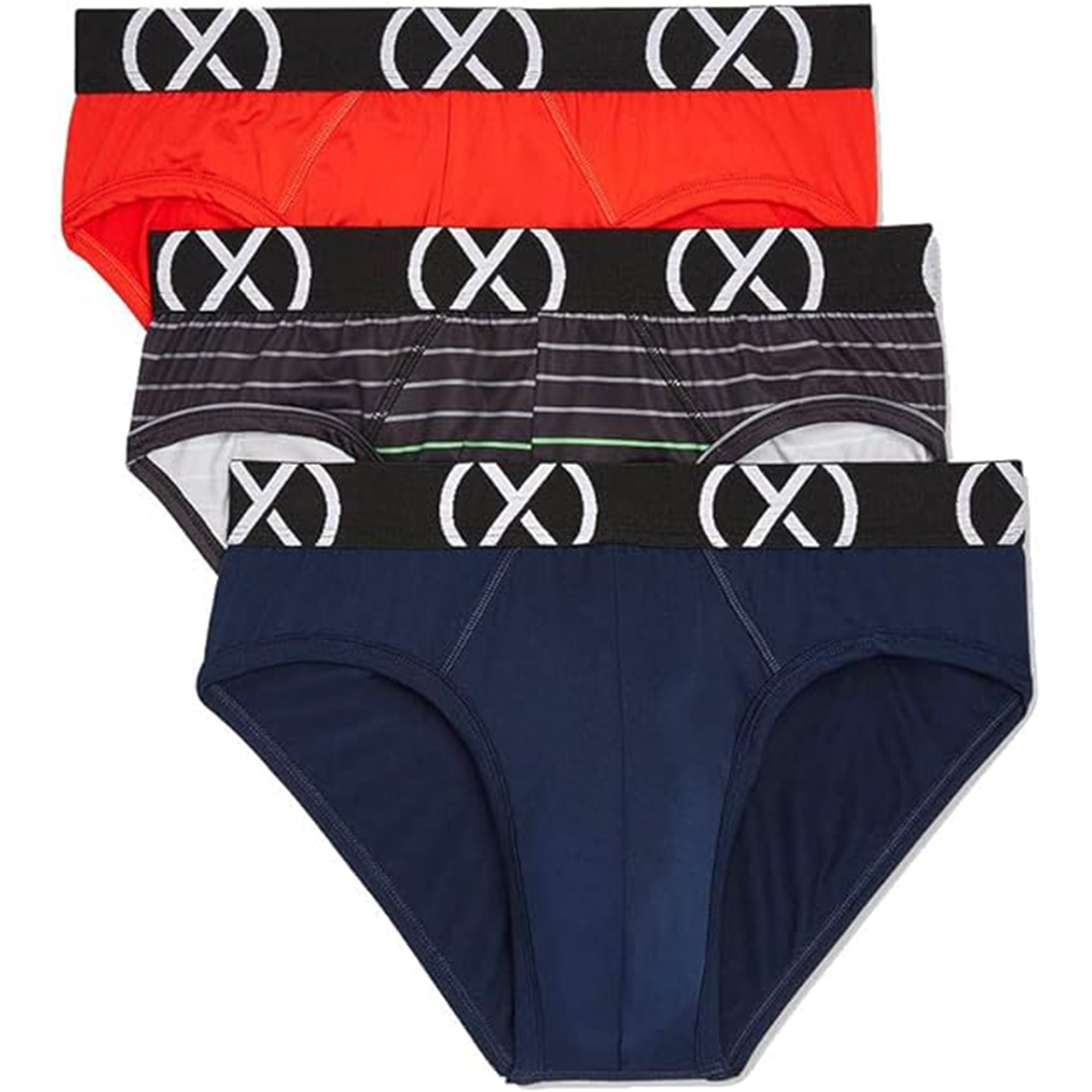 (X) SPORT 3PK NO SHOW BRIEF - Walmart.com