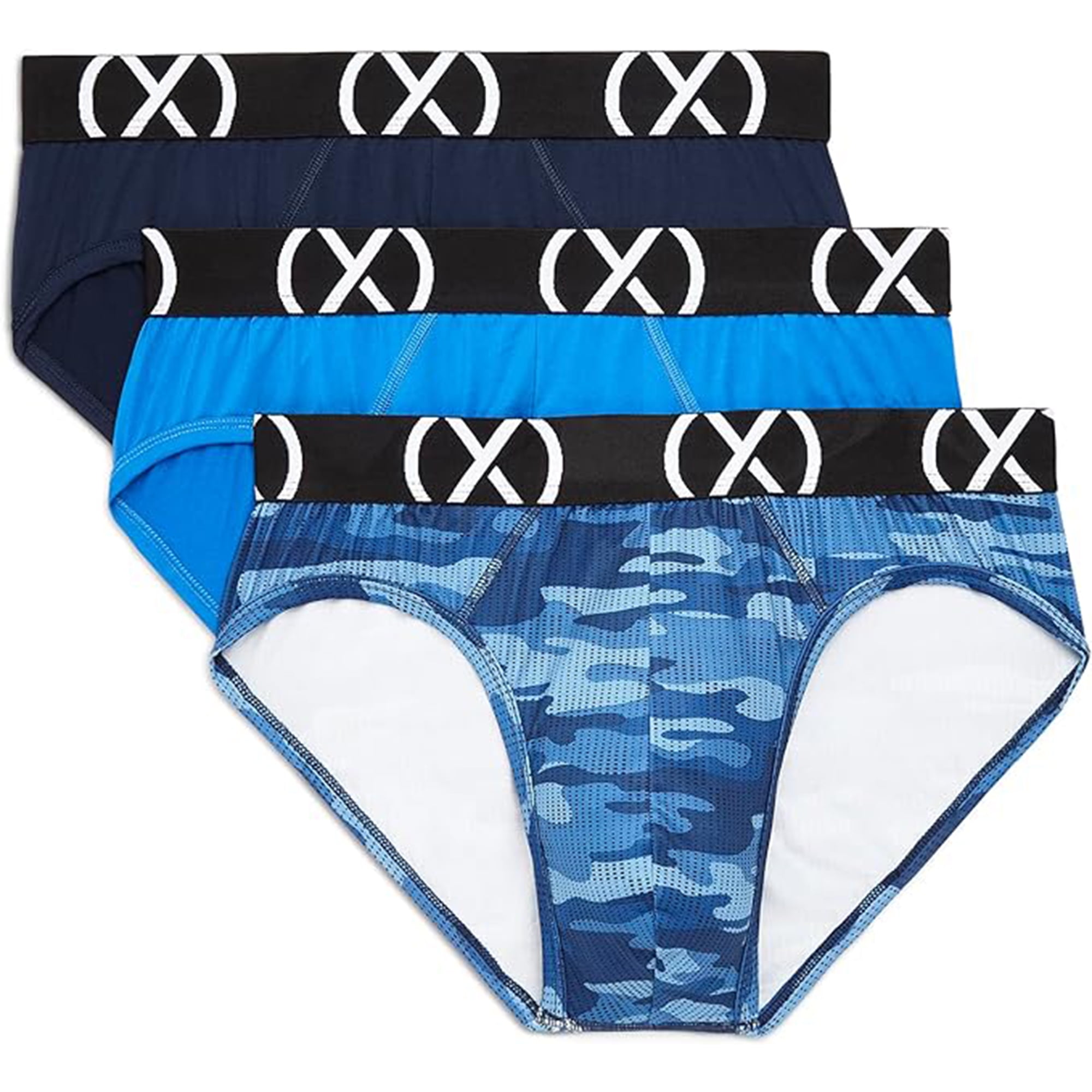 (X) SPORT 3PK NO SHOW BRIEF - Walmart.com