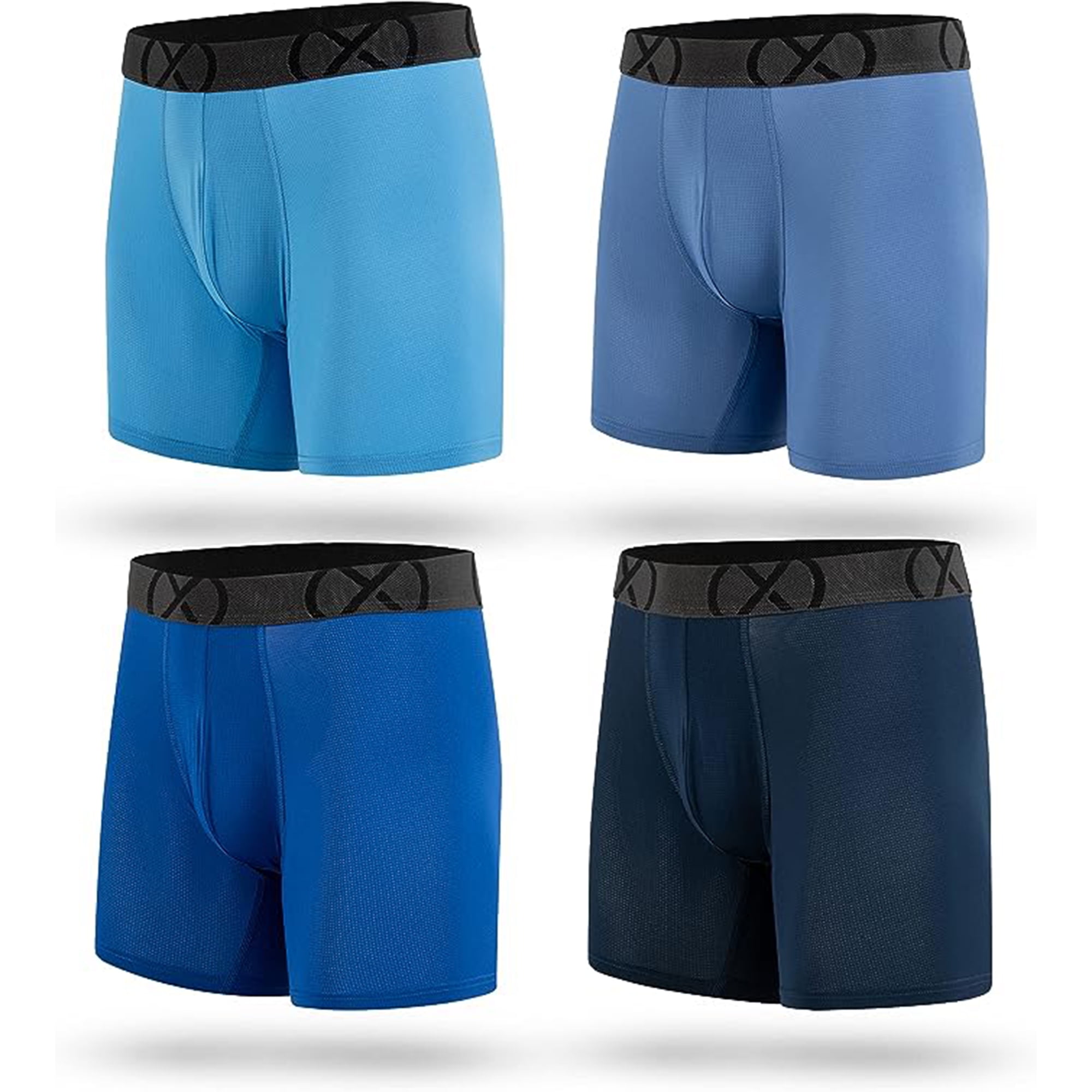 (X) SPORT MESH 4 PK BOXER BRIEF - Walmart.com