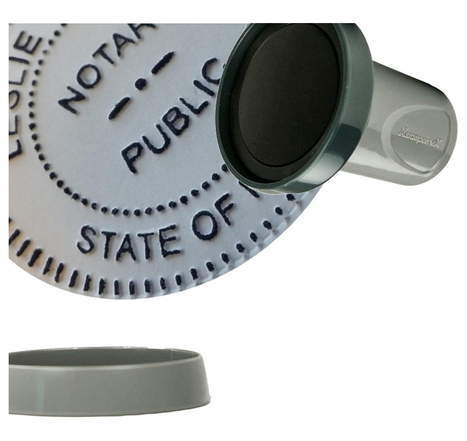 X STAMPER Seal Impression Inker - Notary & Corporate Seals - Scannable ...