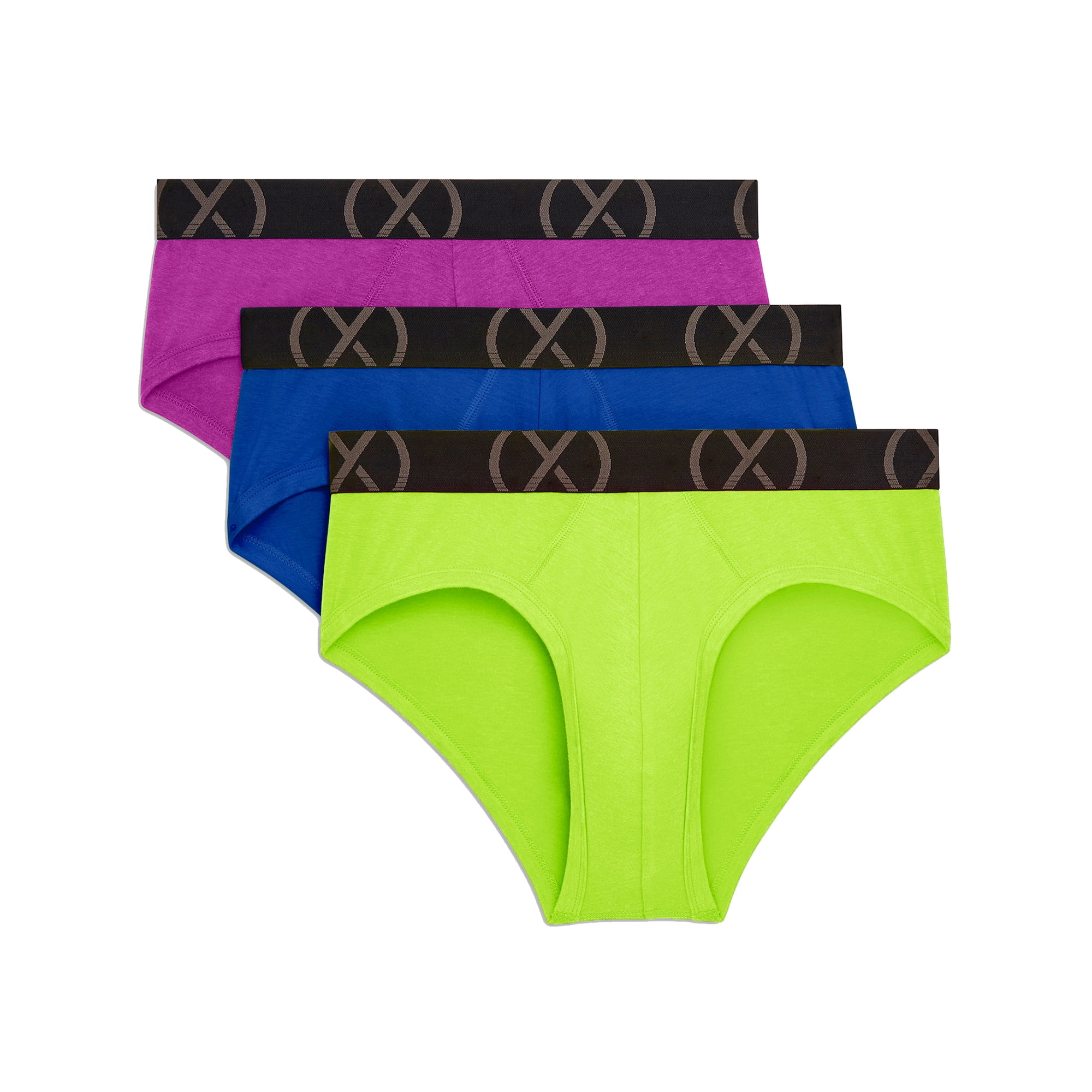 (X) STRETCH 3PK NO SHOW BRIEF - Walmart.com