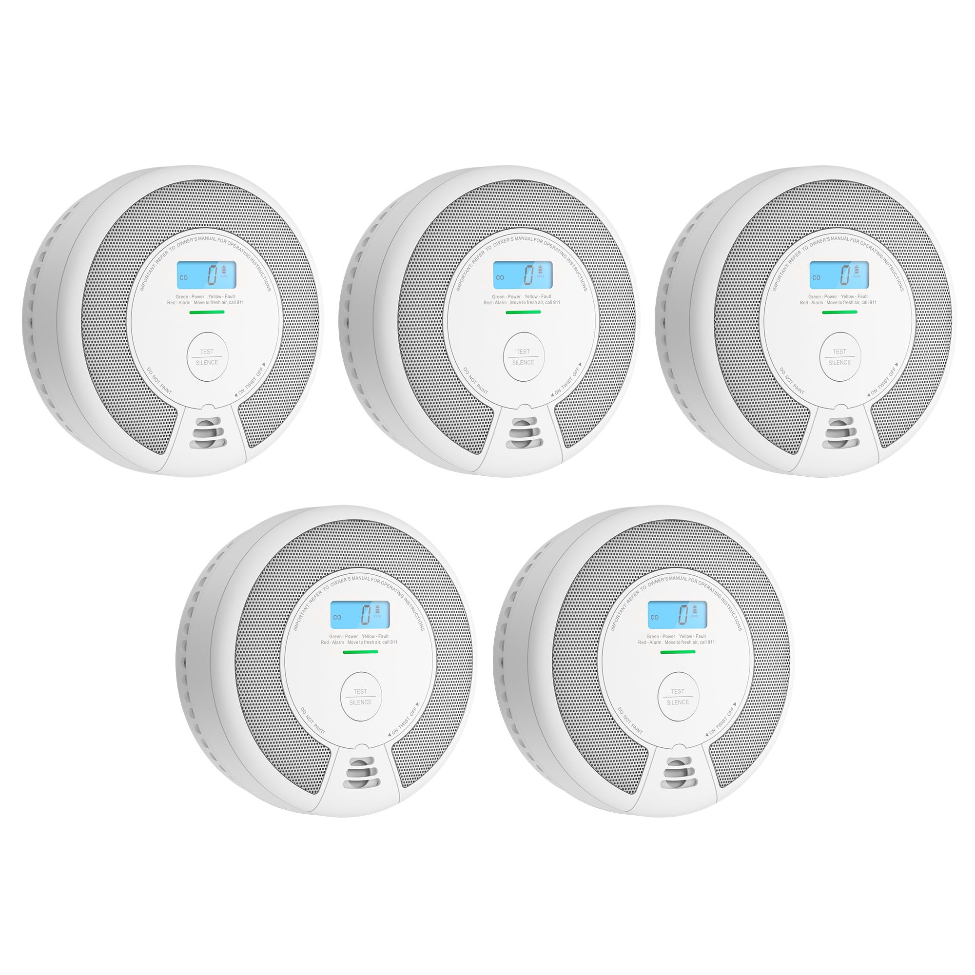 X-Sense Smoke and Carbon Monoxide Alarm Combo, 10-Year Battery Powered ...