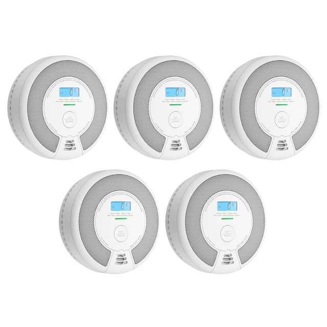 X-Sense Smoke and Carbon Monoxide Alarm Combo, 10-Year Battery Powered ...