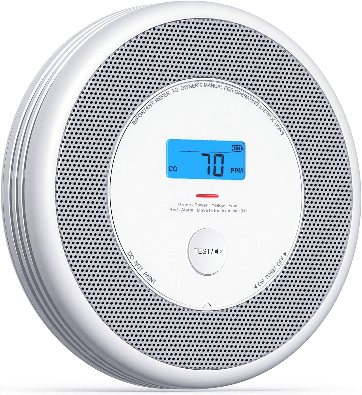 X-Sense Combination Smoke and Carbon Monoxide Detector with Voice ...