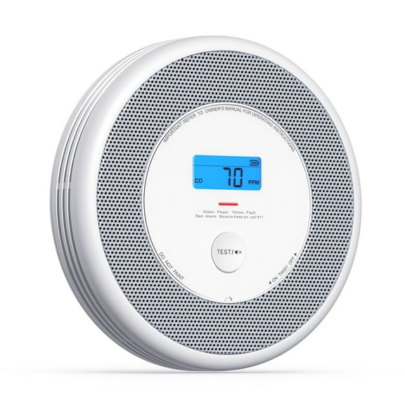 X-Sense AC Hardwired Combination Smoke and Carbon Monoxide Detector ...