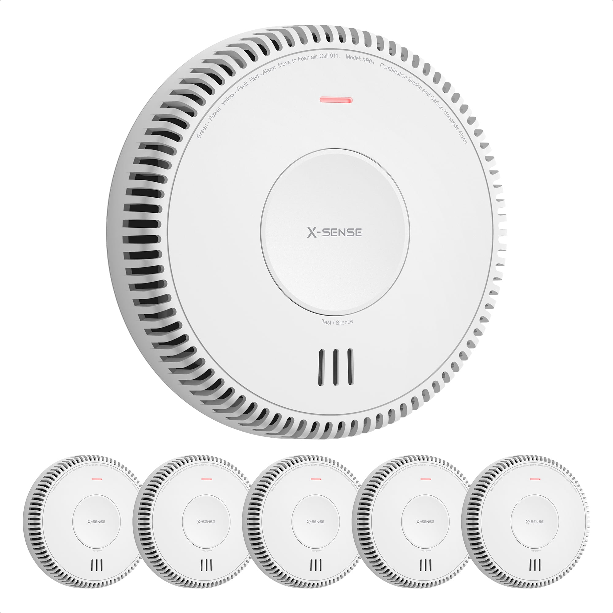 X-Sense Hardwired Combination Smoke and Carbon Monoxide Detector ...