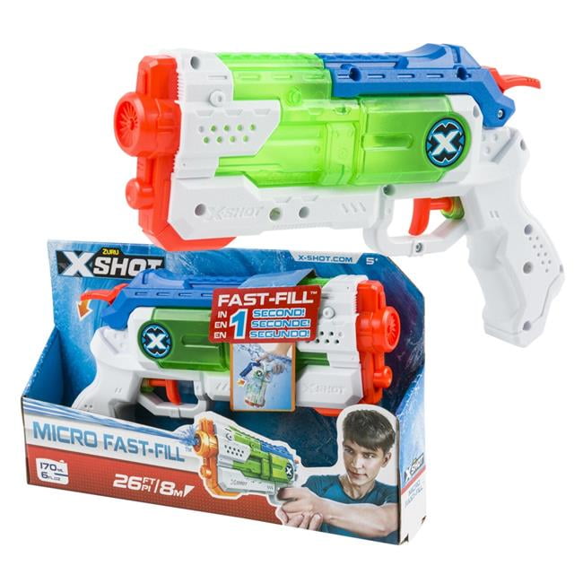 X-Shot Micro Fast Fill Water Blaster - Case of 6 - Walmart.com