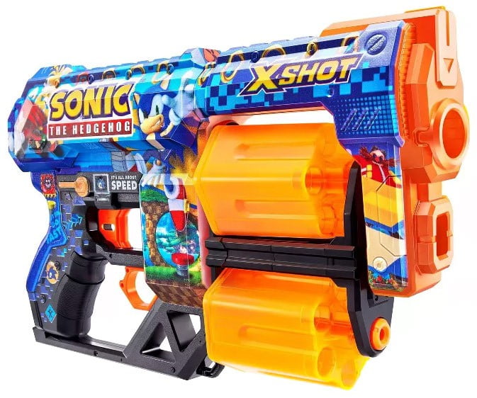 X-Shot Skinz Sonic the Hedgehog Blaster - Walmart.com