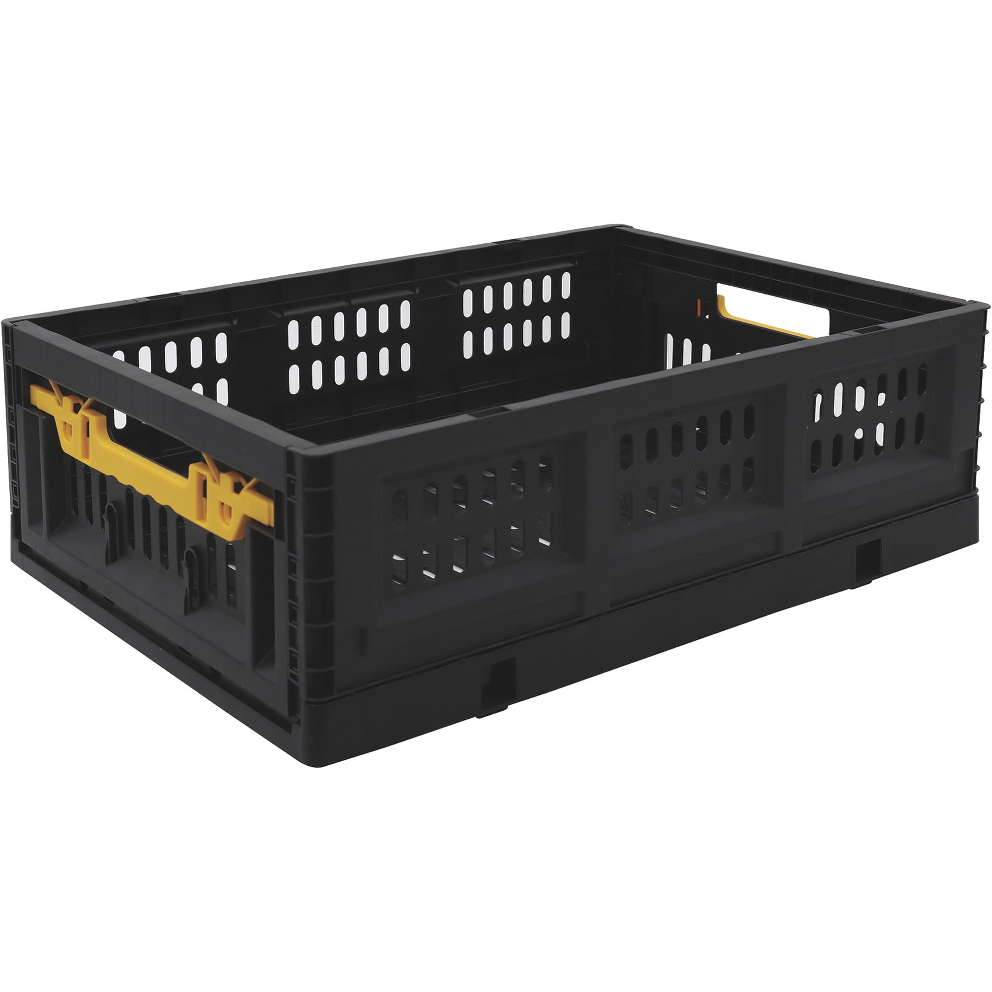 X-Space Stackable Folding Crate, 23 1/2in.W x 7 1/16in.H - Walmart.com