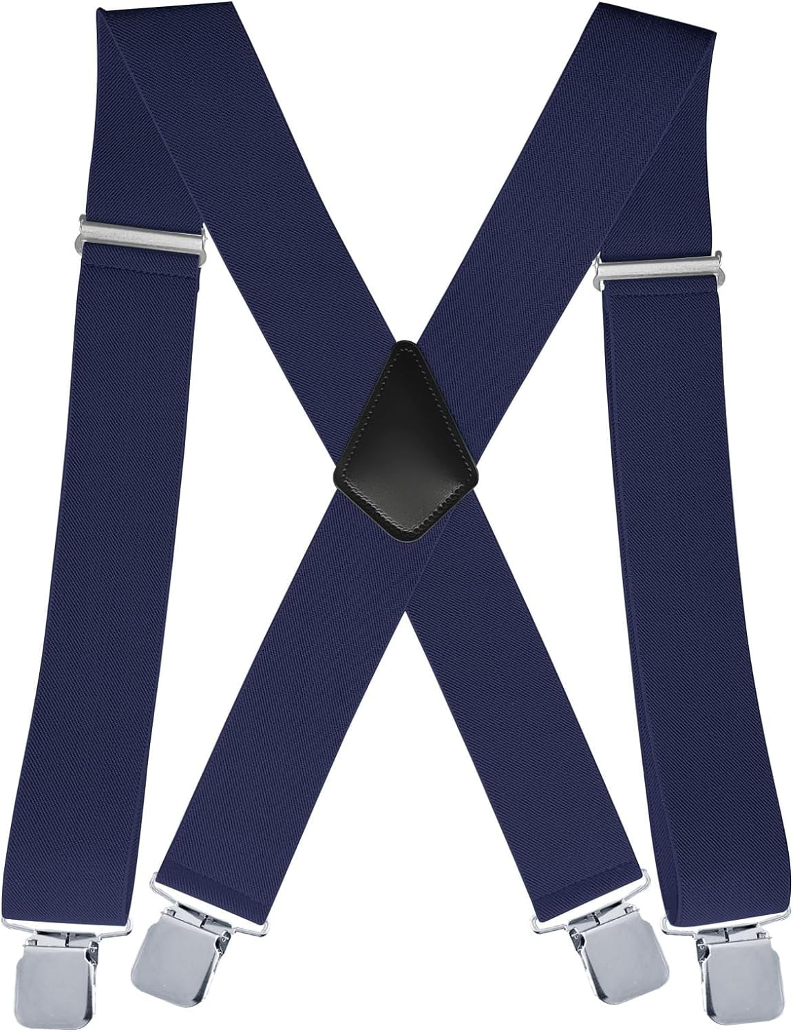 X Style Men's Braces with 4 Metal Clips,5cm Heavy Duty Suspenders ...