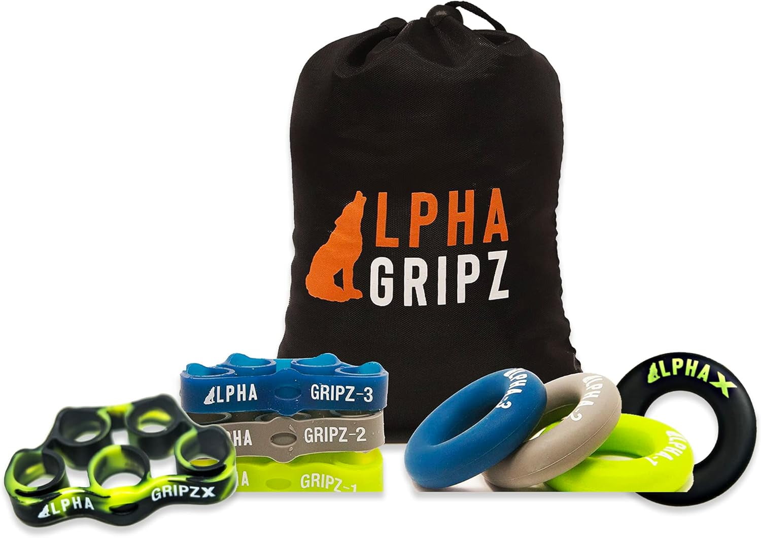 X-TREME ALPHA GRIPZ Set - Strongman Extensor Trainers/Grip Strength ...