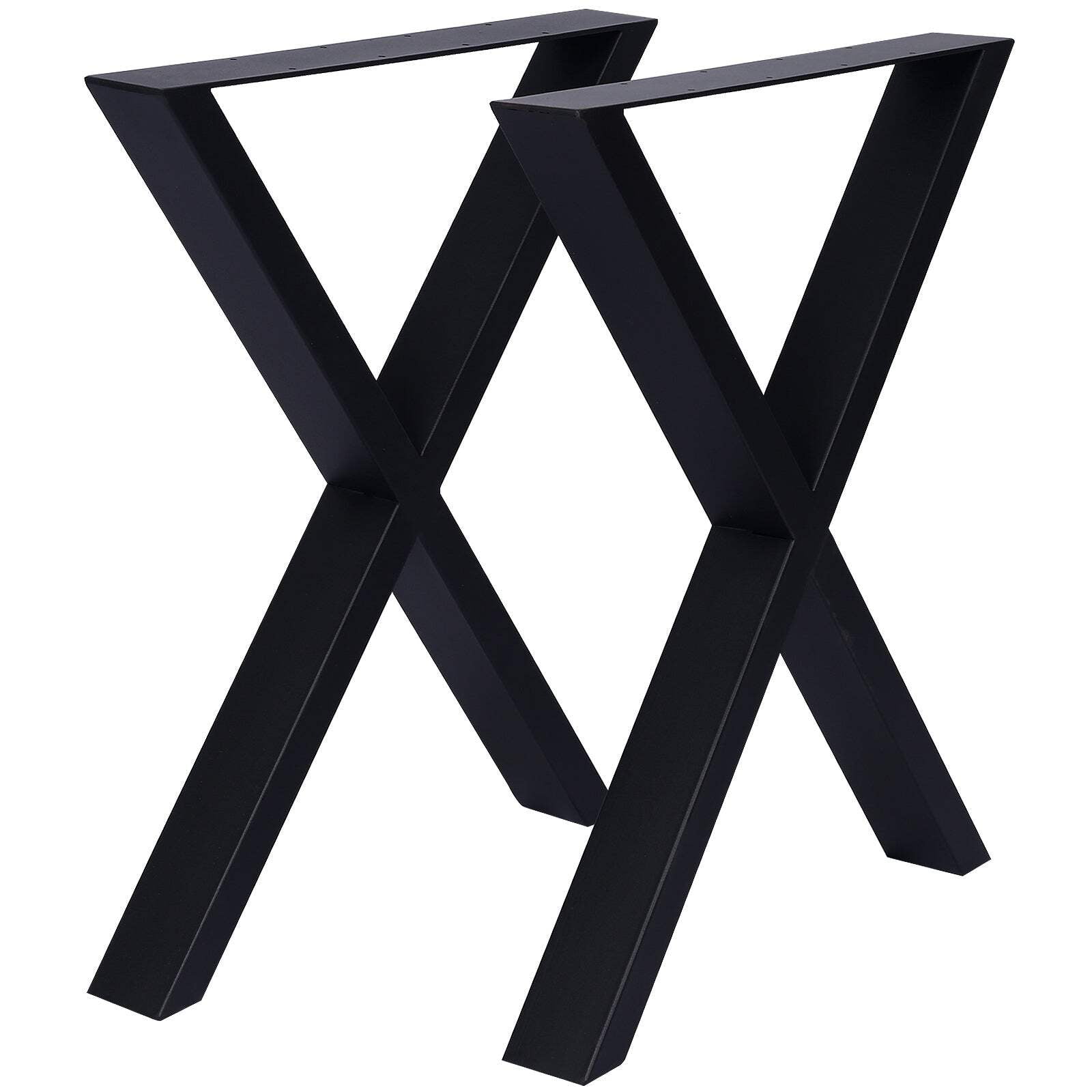 X Table Legs 28X 24" ,Wide Metal Table Legsheavy Duty Steel Desk Legs ...
