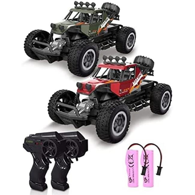 X Toyz NC23853 2.4Ghz 1-20 Scale Remote Control Cars, All Terrain Off Road RC Truck Toys with ...