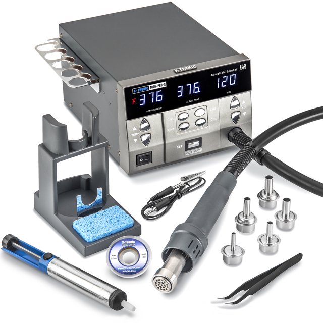 X-Tronic 4020-PRO-X 1000 W Hot Air Rework Station, Patented Quick ...
