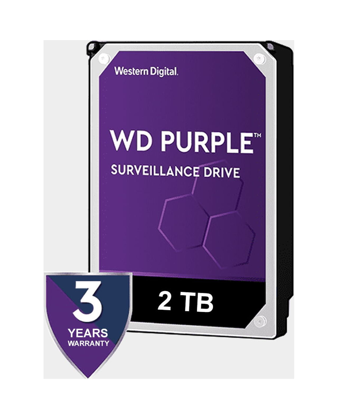 X Western Digital Purple HDD 2TB,Internal,5400 RPM,3.5 inch (WD20PURZ ...