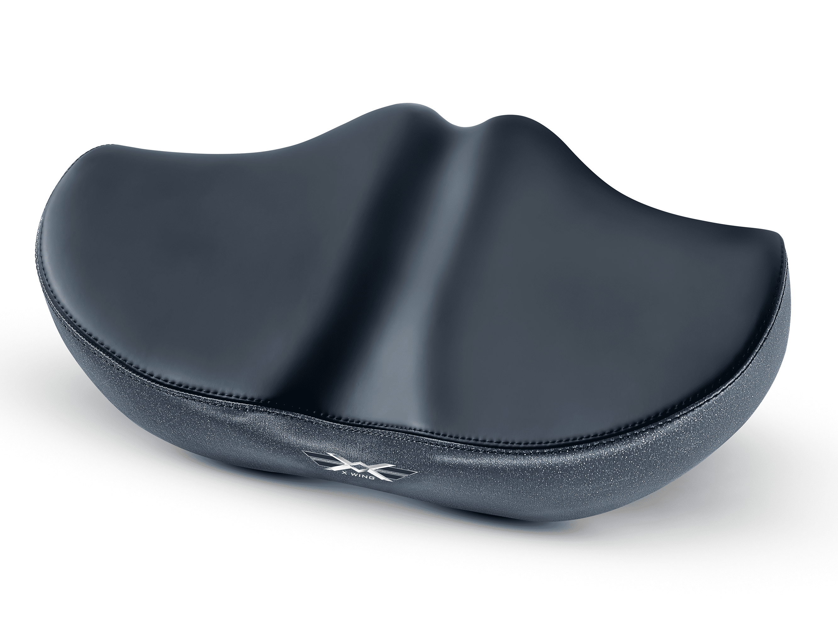 X Wing New-Age Noseless Bike Seat Cushion for Men & Women - Extra Padding & Wide - Suitable for ...