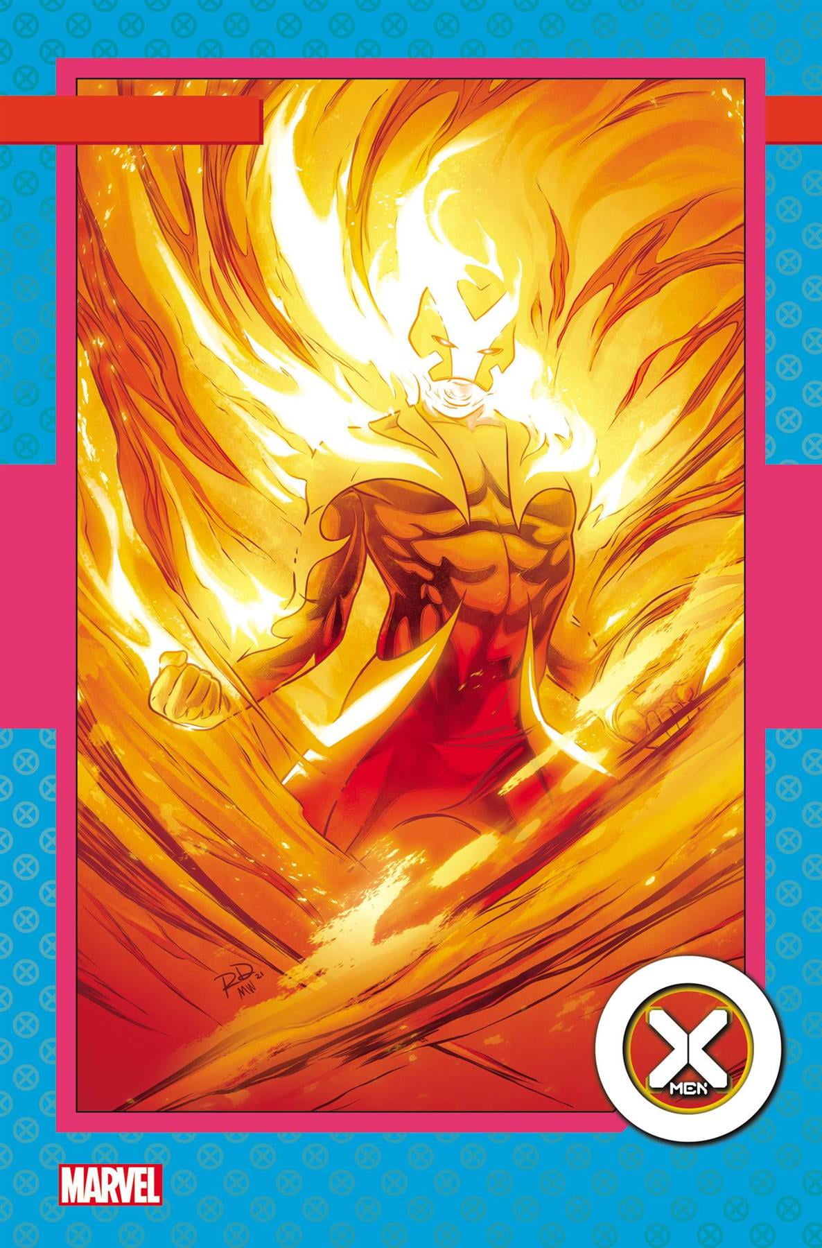 X-men #4 Dauterman Trading Card Var (Dauterman Trading Card Var) Marvel ...