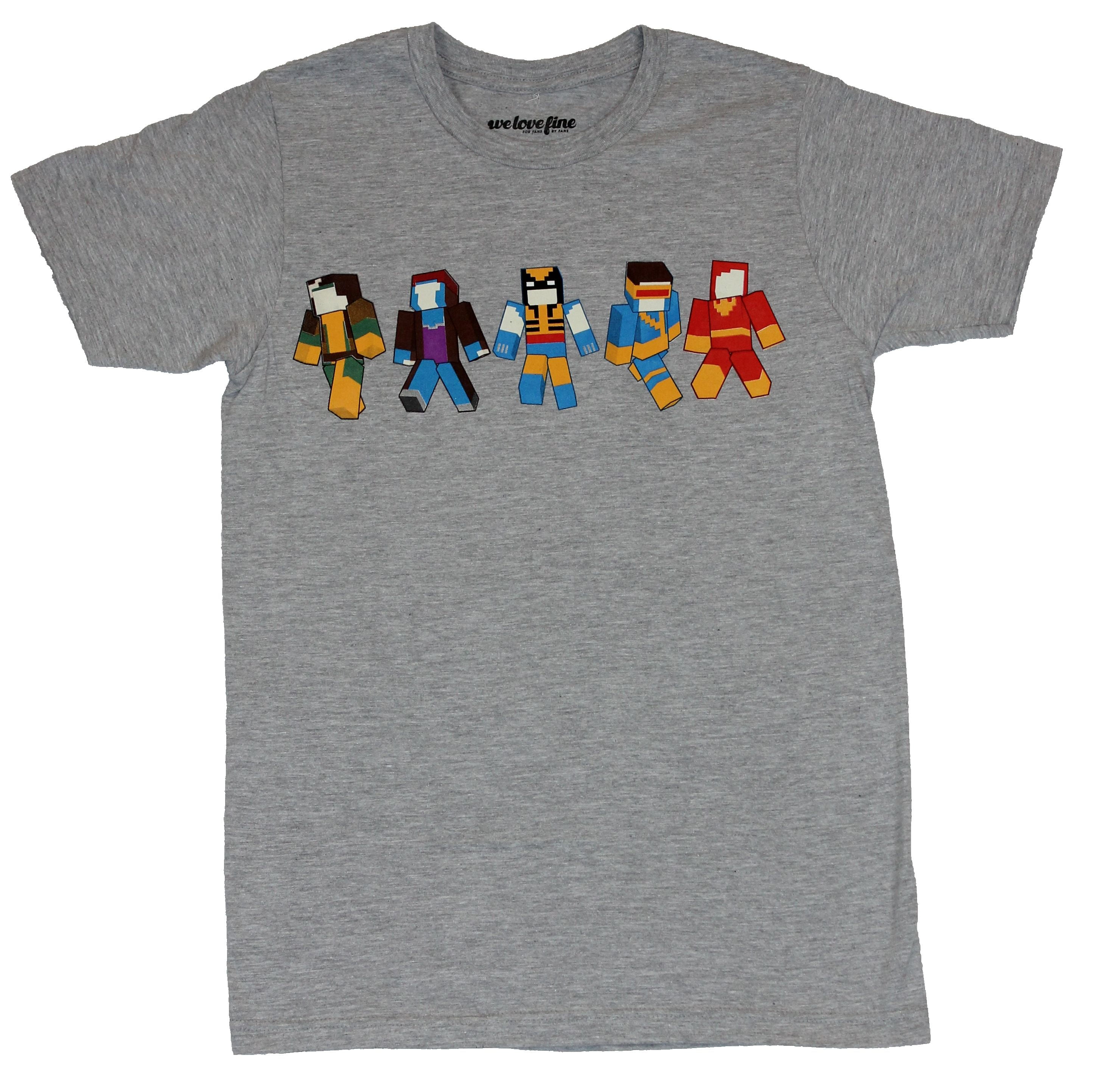 X-men (Marvel Comics) Mens T-Shirt - Simple Pixel Gambit Rogue ...