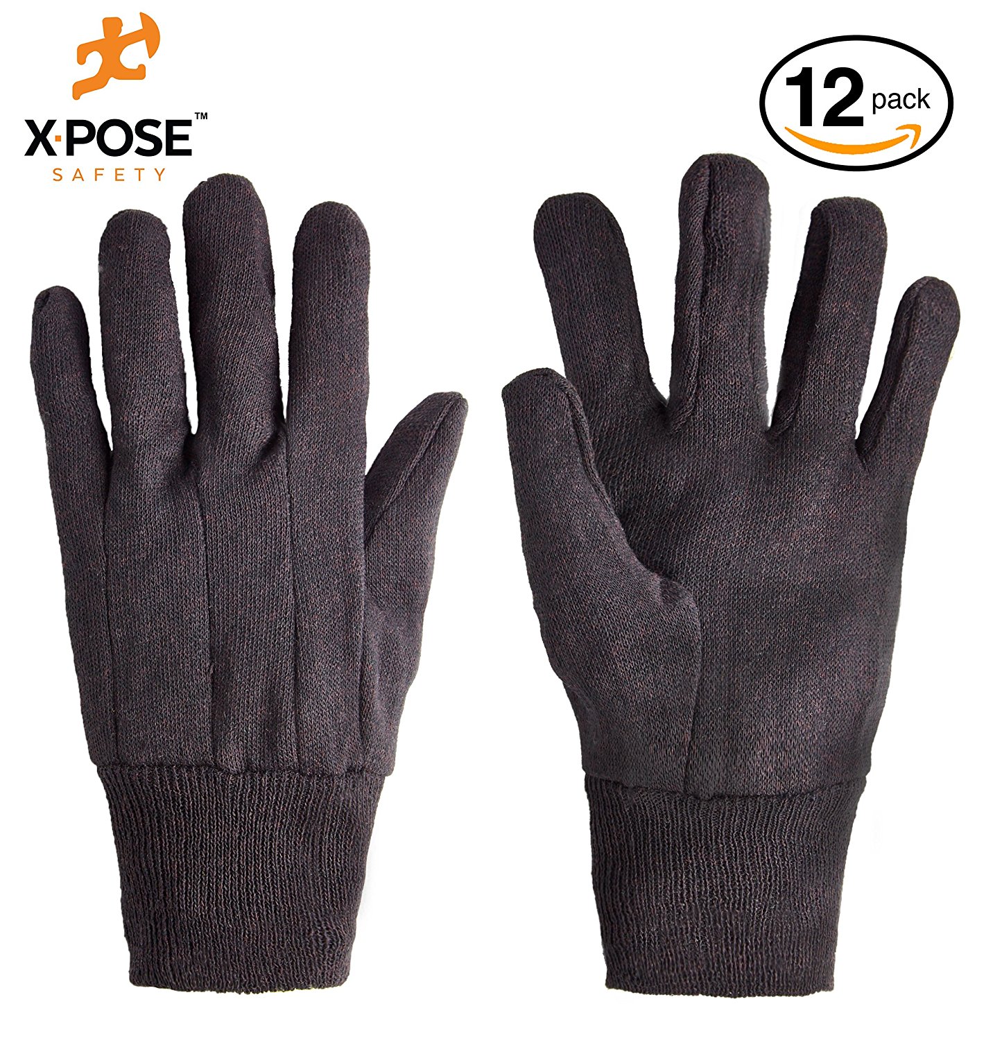 Major Gloves & Safety 30-3110A Leather Green Double Palm Premium Work ...