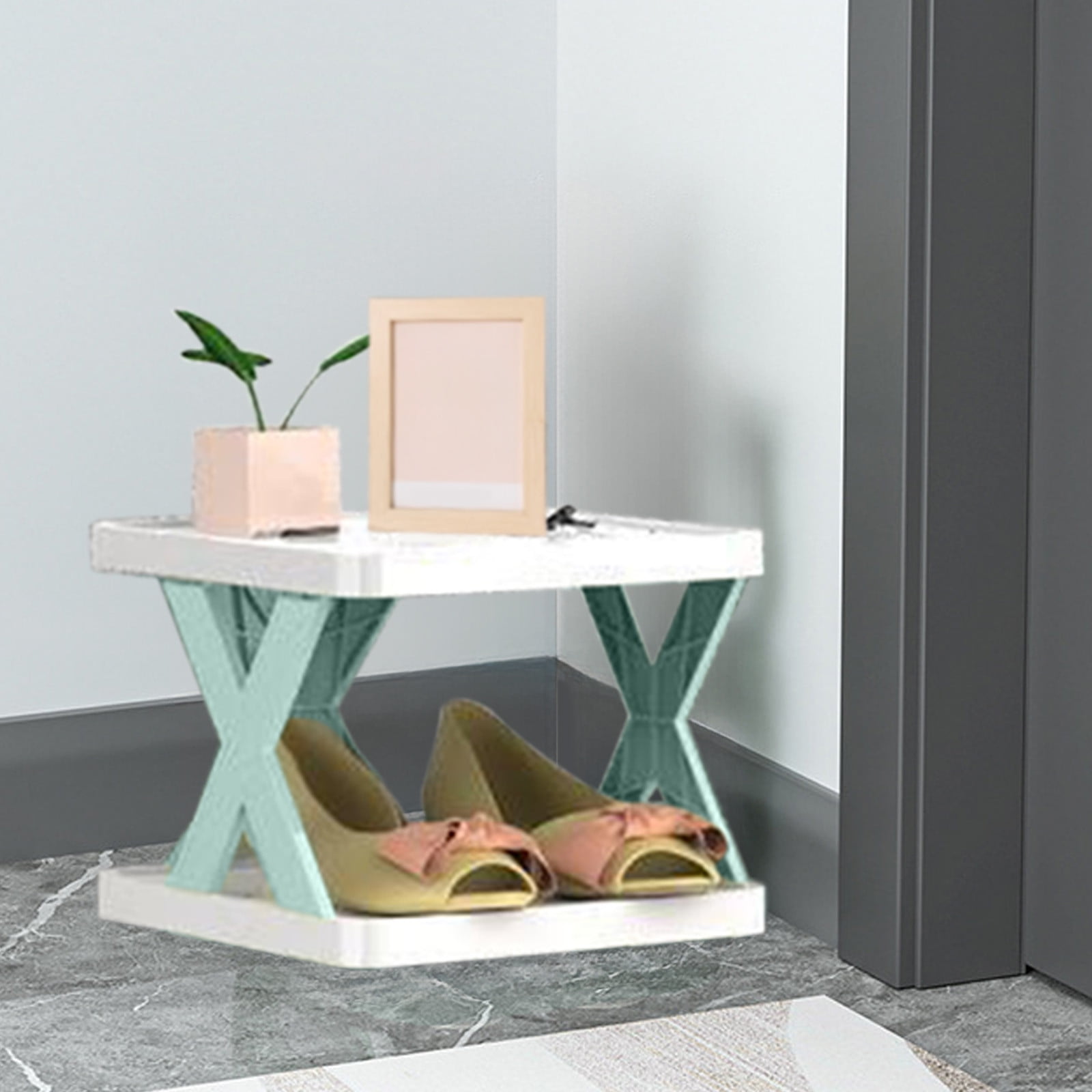 X-shaped Shoe Rack,Stackable for Small Spaces, DIY Expandable Organizer ...