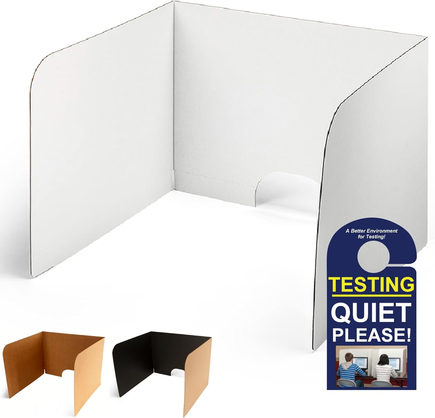 X-tra Large & Sturdy Premium™ Testing Privacy Shields - 19" Tall/20 ...