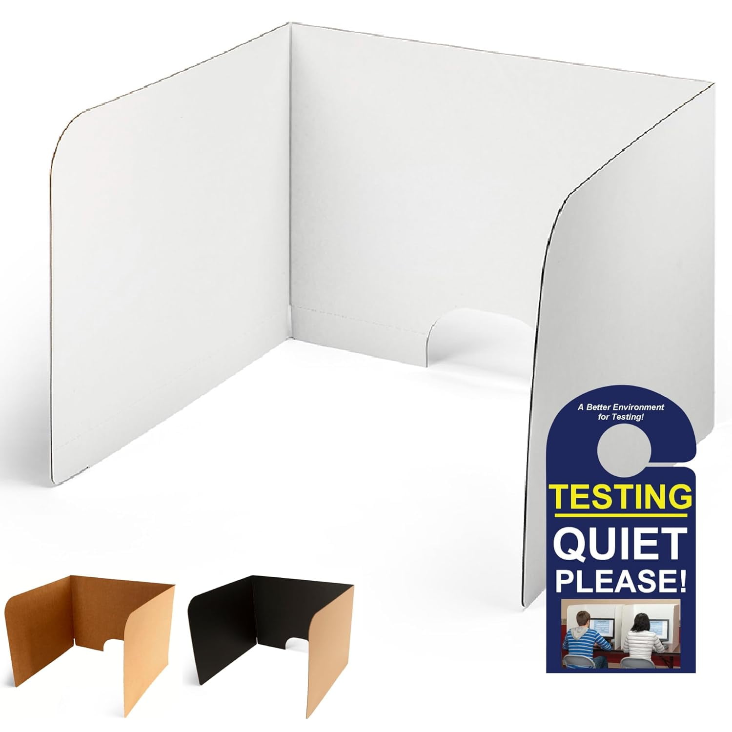 X-tra Large & Sturdy Premium™ Testing Privacy Shields - 19" Tall/20 ...