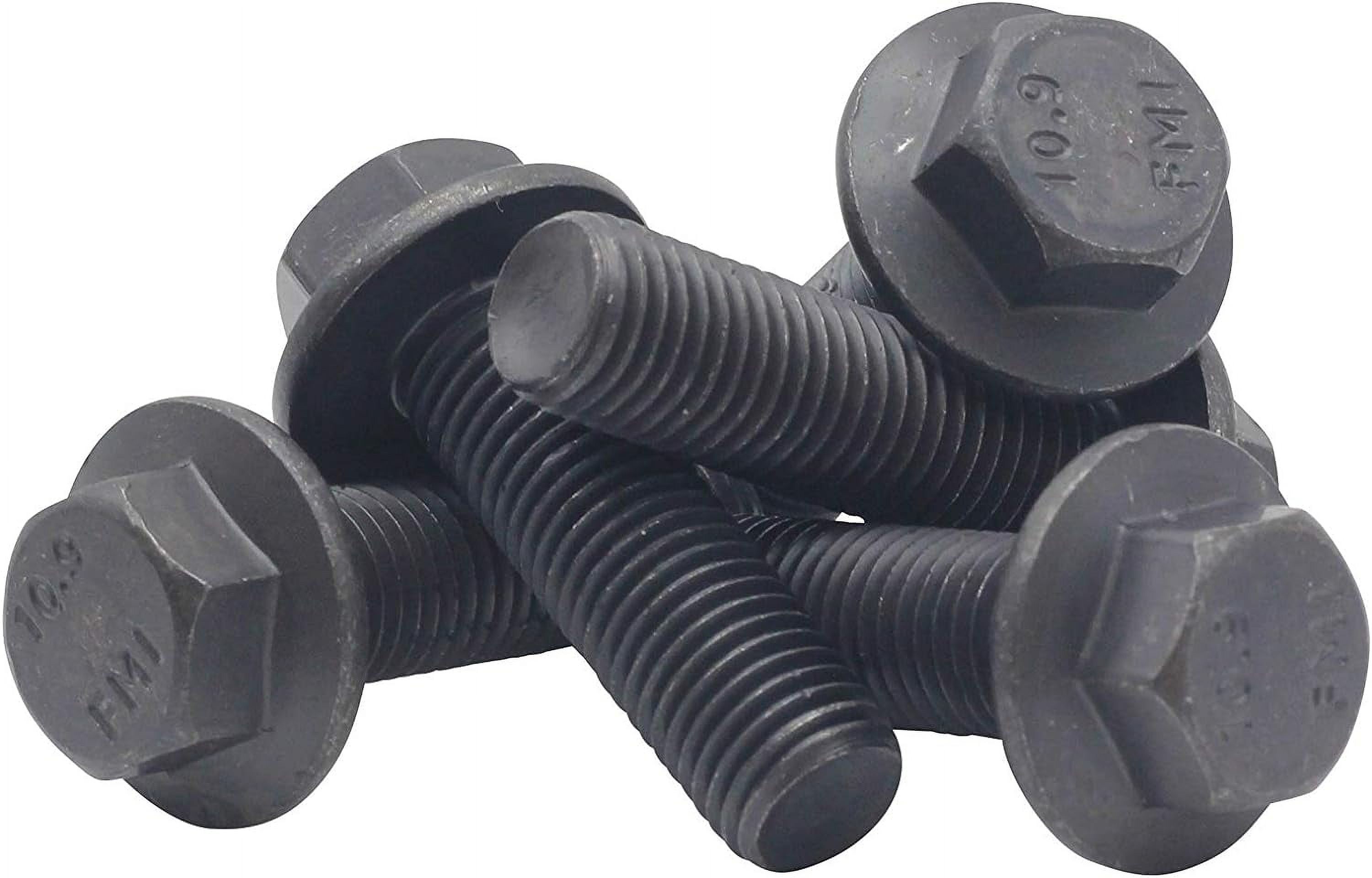 X1.5X40 Metric Hardened Fine Thread Hex Head Bolt, DIN 6921, Class 10.9 ...