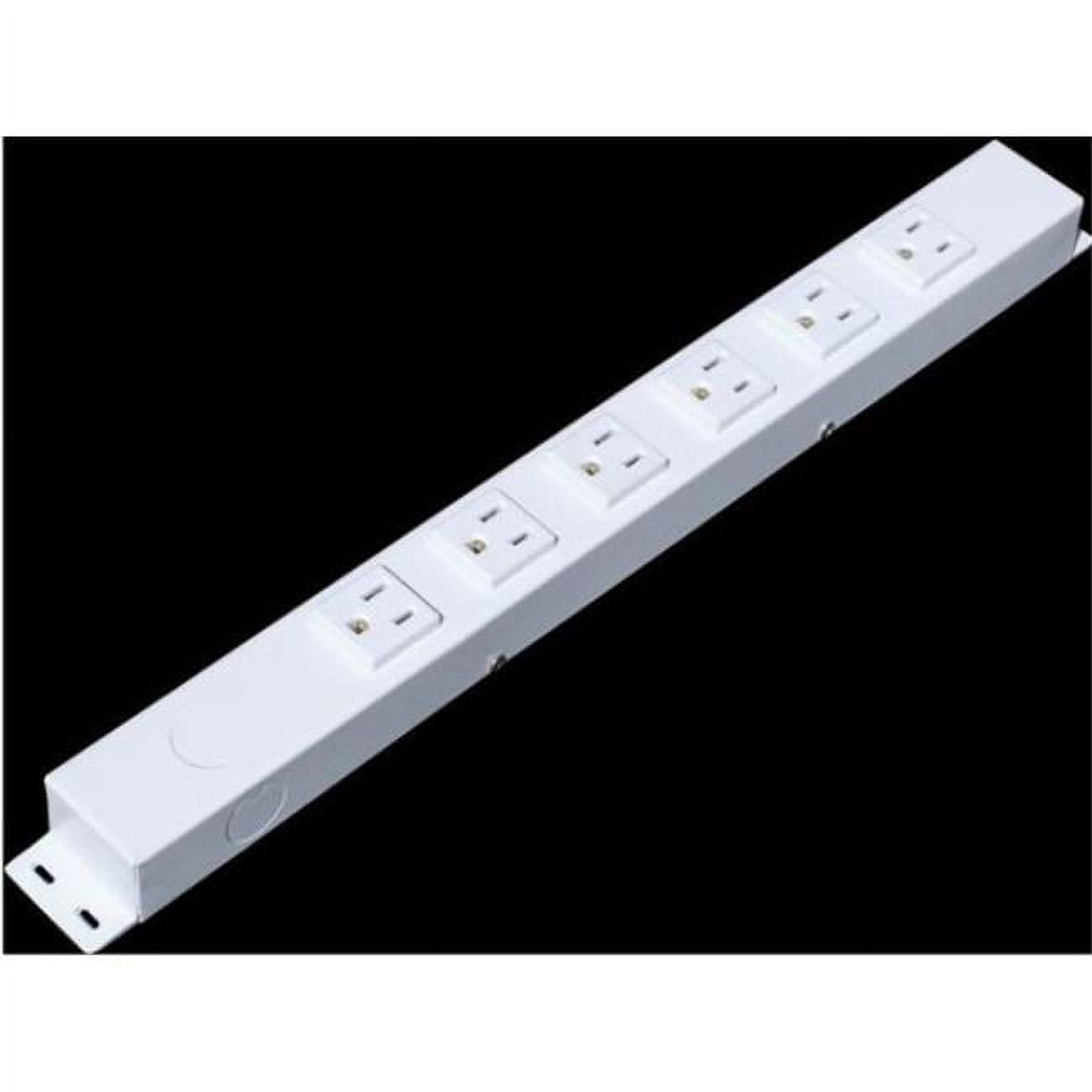 X1 H01606VW1 16 in. 6-Outlet Hardwired Power Strip - Walmart.com