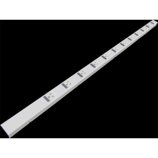 X1 H412VW 48 in. 12-Outlet Hardwired Power Strip - Walmart.com