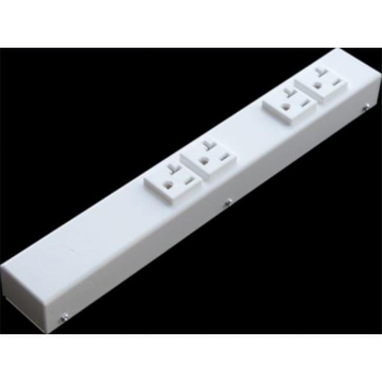 X1 HT104VW 12 in., 20A, 4 Outlets Hardwired Power Strip - Walmart.com