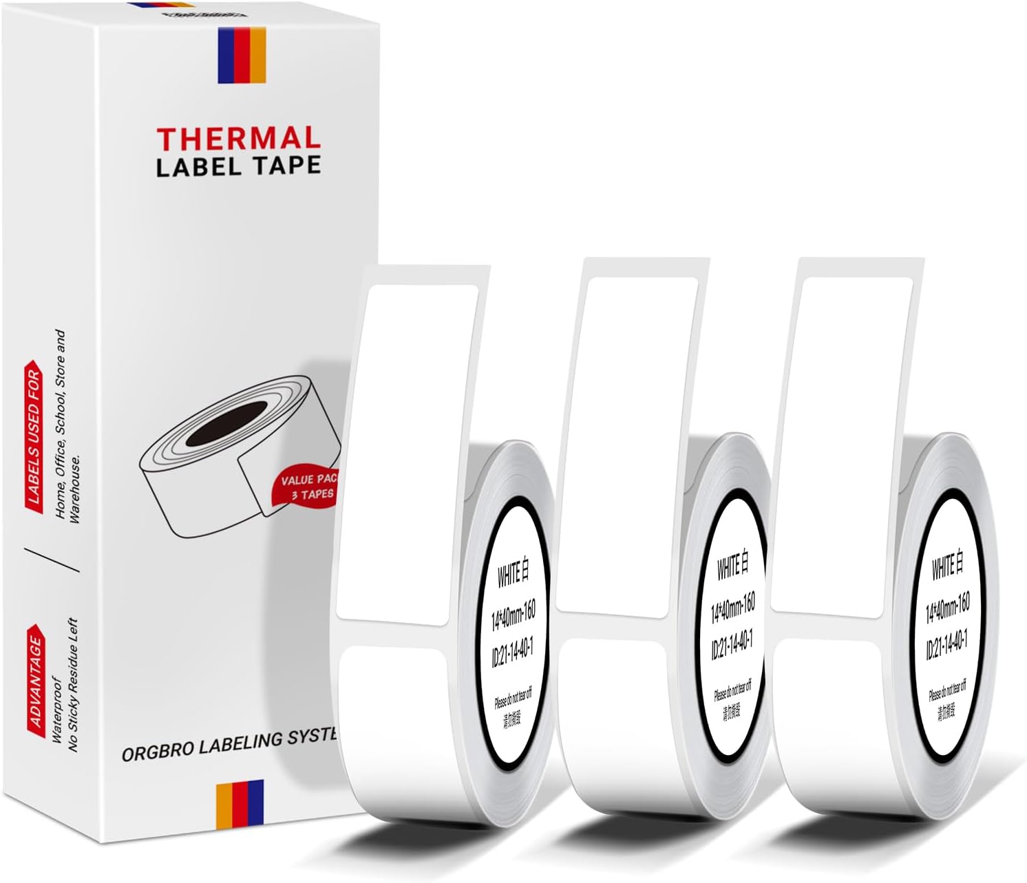 X1 Label Maker Tape, Genuine Thermal Label Print Paper 0.47"×1.57"(12× ...