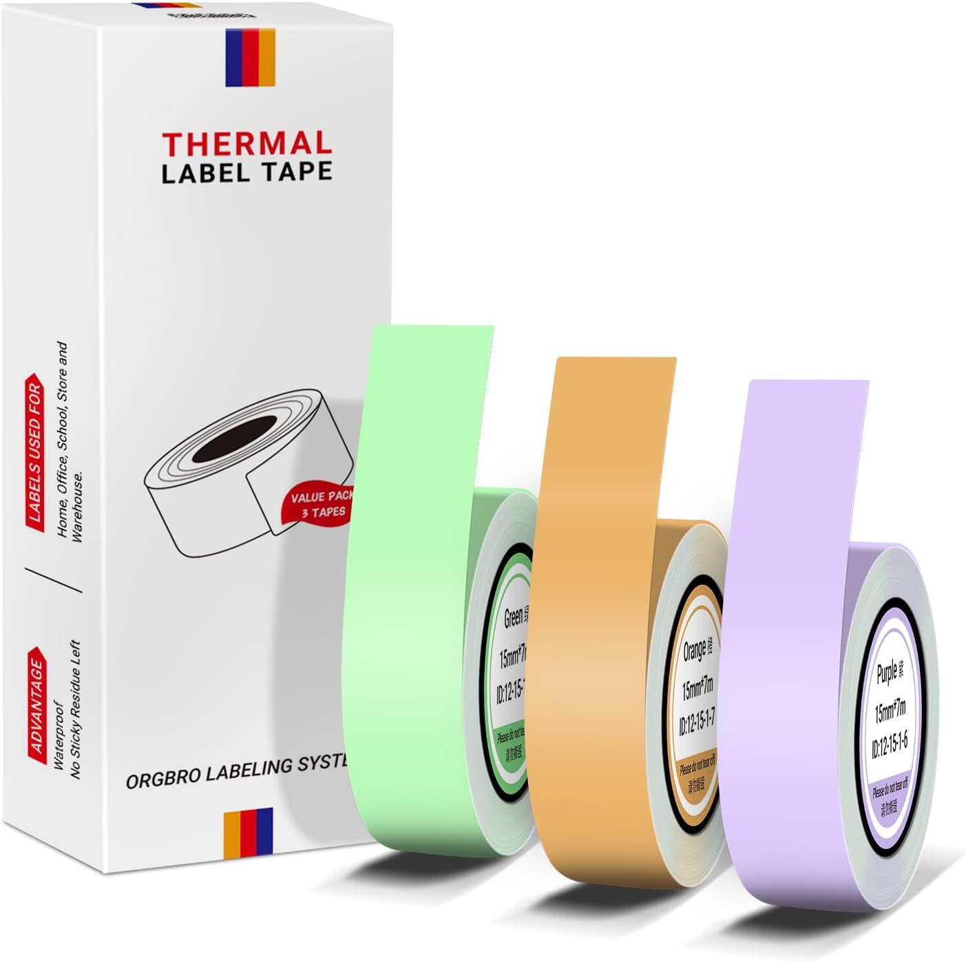 X1 Label Maker Tape, Genuine Thermal Label Print Paper 0.59"×275.6 ...