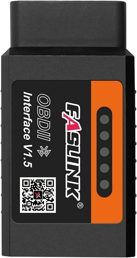 X1 OBD2 Scanner Bluetooth for iPhone & Android ELM327 OBDII Car ...