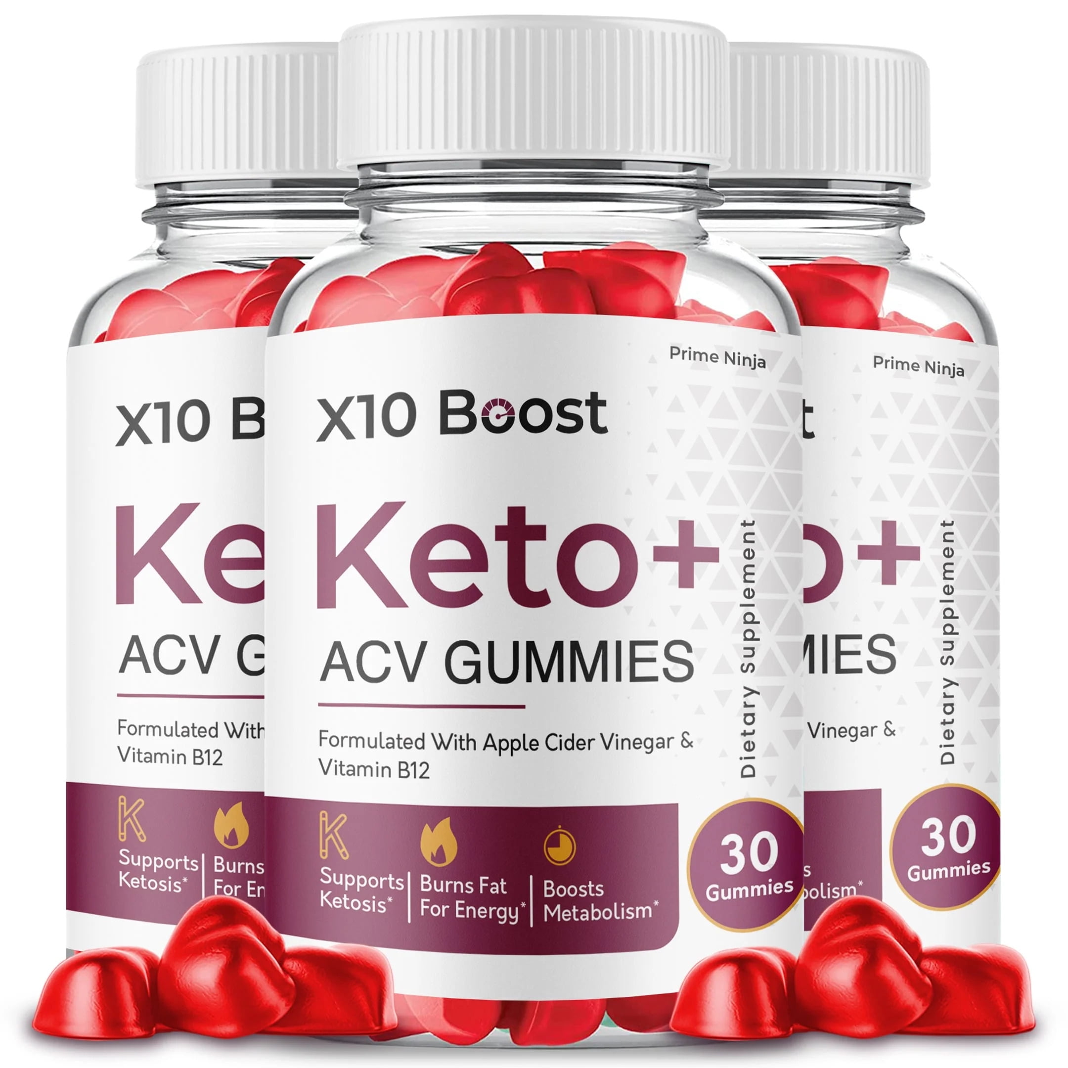 X10 Boost Keto ACV Gummies (3 Pack) - Walmart.com