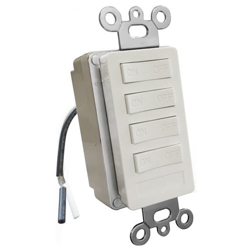 X10 PRO 4-Button Keypad Plus Transmitter Base Kit (XPT4-W-NS) - Walmart.com