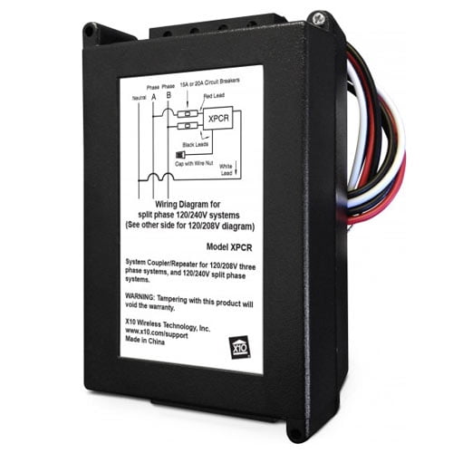 X10 PRO Wired-In Coupler Repeater Amplifier, Signal Bridge for Split ...