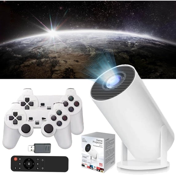 X10 Plus Retro Game Console with Projector, X10 Plus Game Projector, 4K ...