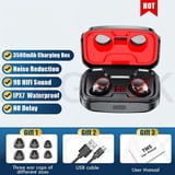 X10 Tws Bluetooth 5.0 Earphones 3500mah Wireless Charging Earphone ...