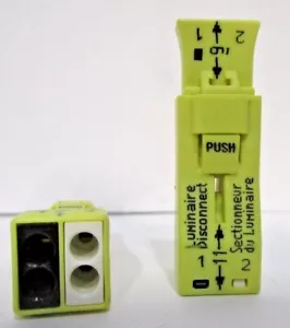 X10 Wago Lumi-Nuts 873-902 2 Pole Luminaire Disconnect Connector Ul ...