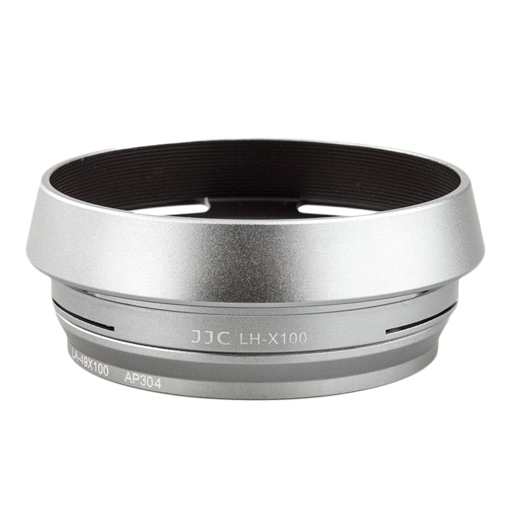 X100V Hood, X100F hood, JJC LH-JX100 Silver Metal Lens Hood Adapter ...