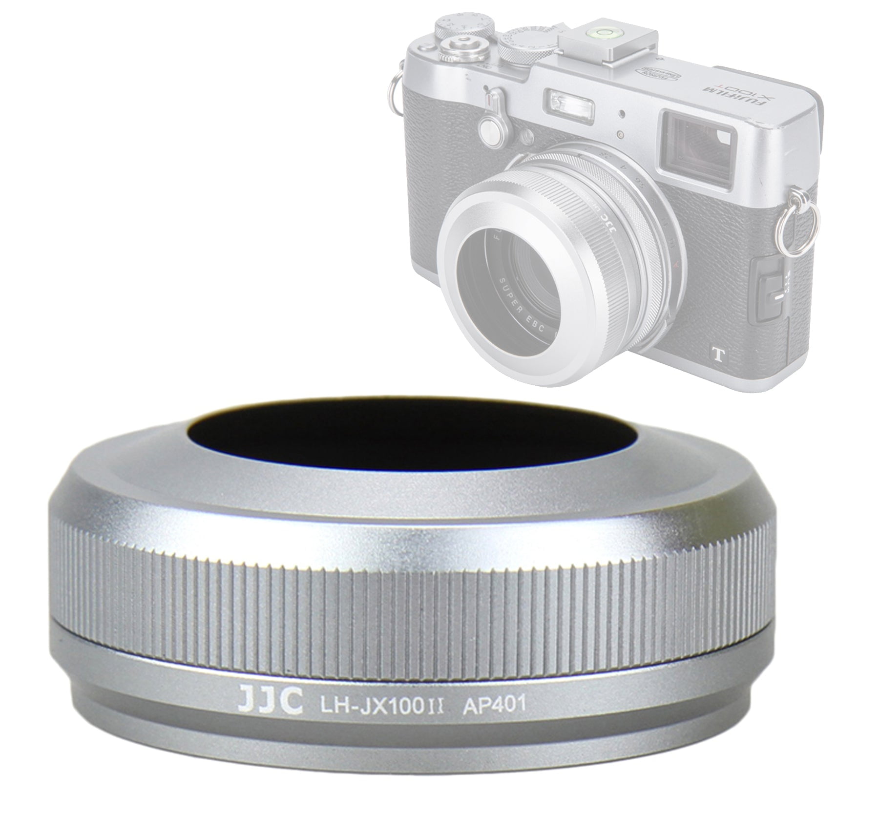 X100V Hood, X100F hood, LH-JX100II Silver Upgrade Metal Lens Hood ...
