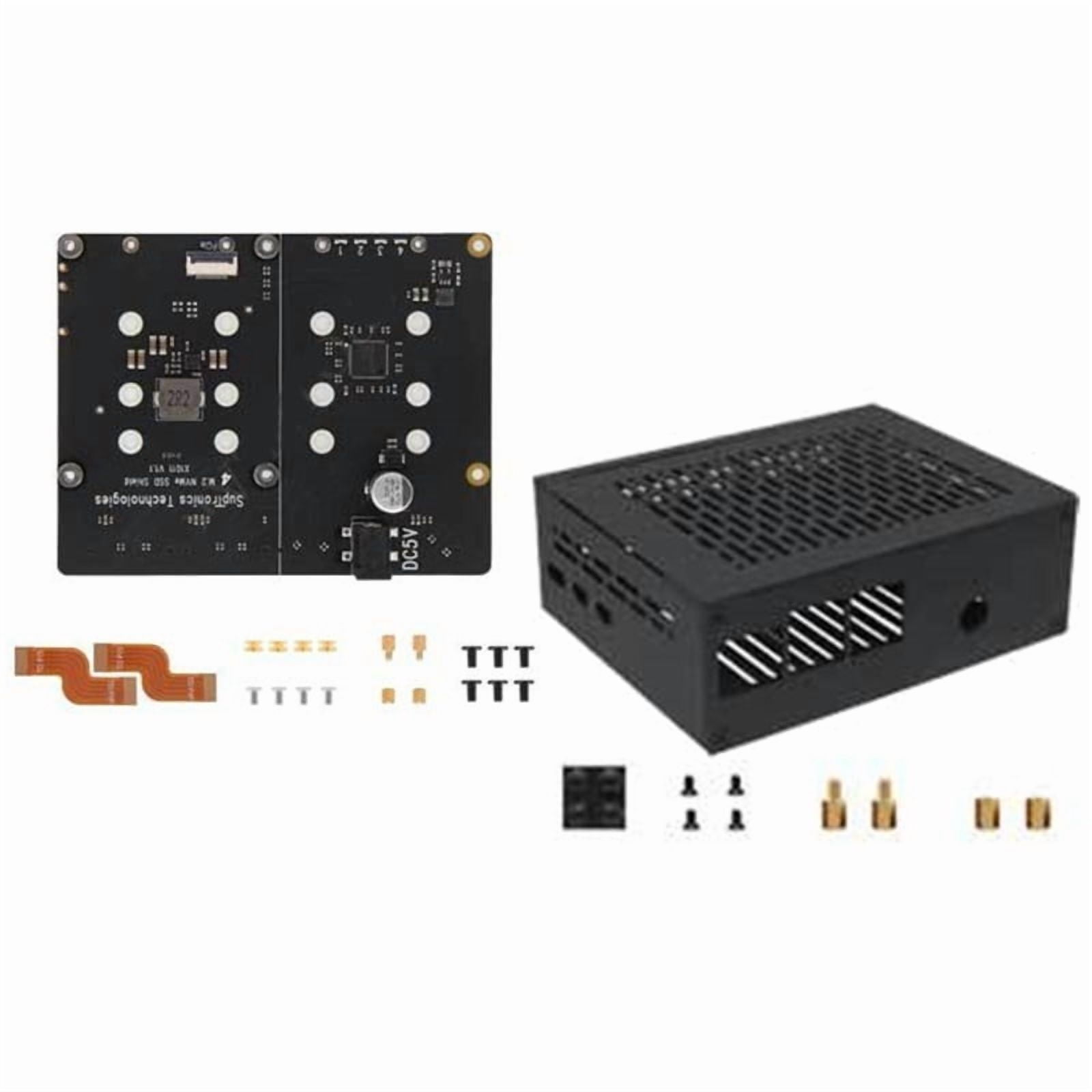 X1011 PCIE to M.2 NVMe SSD Expansion For Raspberry Pi 5 Compatible ...