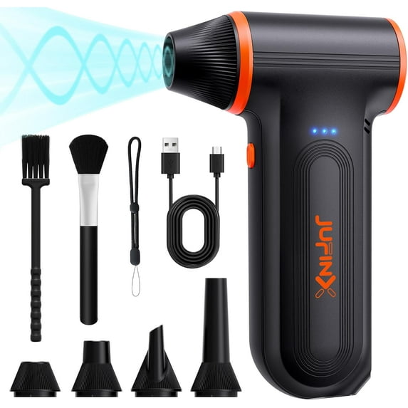 X117 Compressed Air Duster-150000RPM Super Power Snow Blower, 3-Gear ...