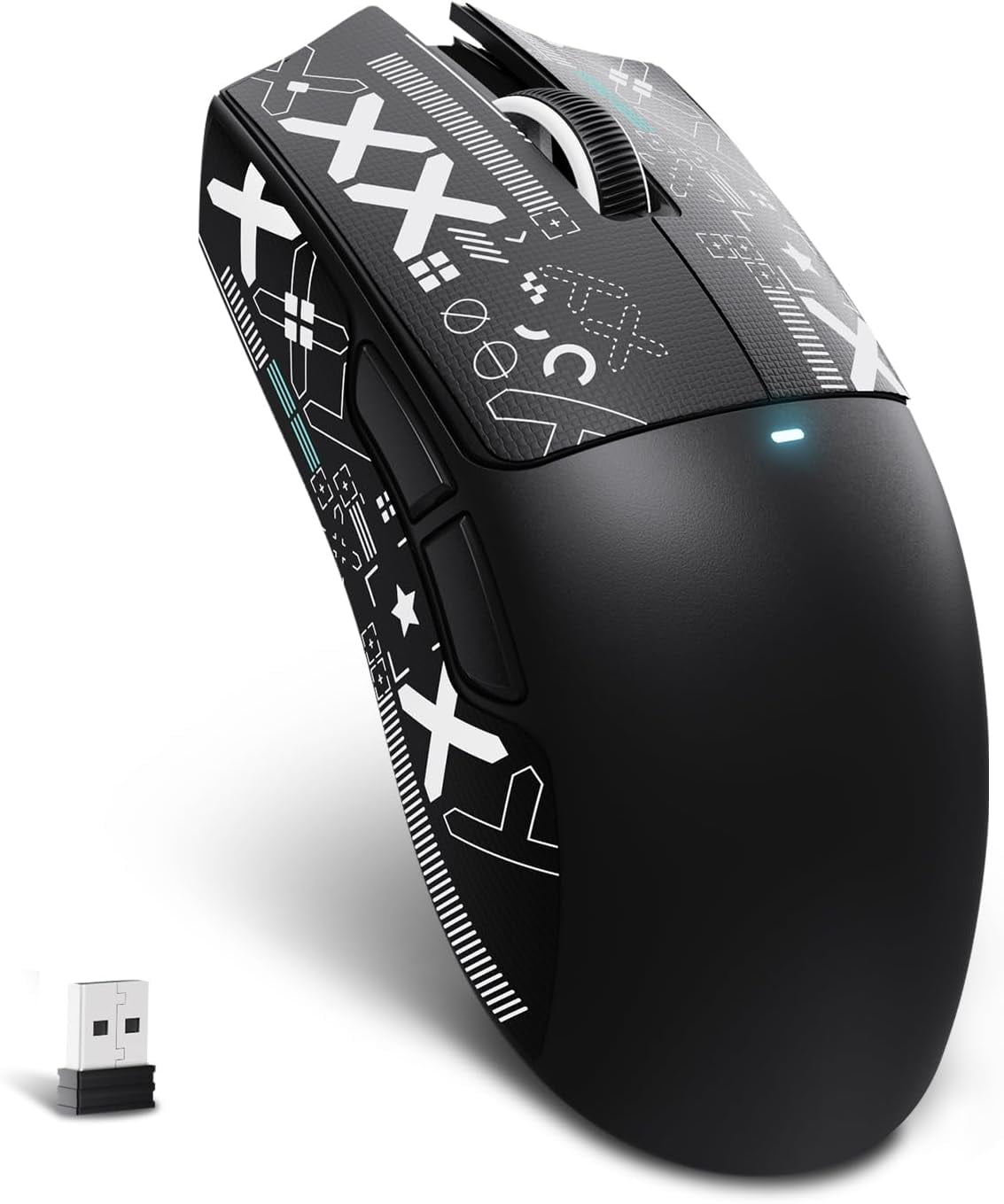 X11SE -Light Gaming ,22000 DPI,Tri-Modes BT5.2/Type-C Wired/2.4G,PixArt ...