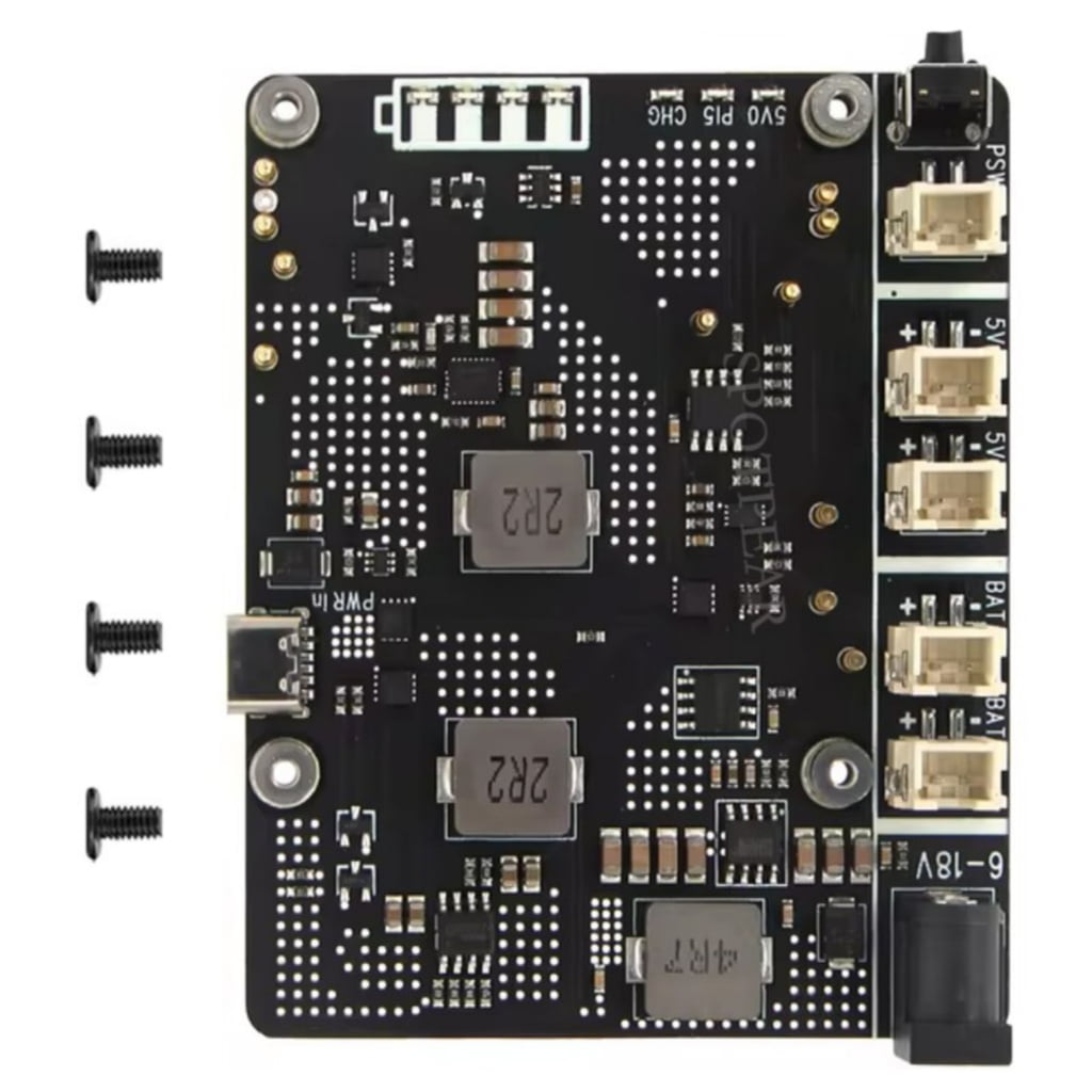 X1203 UPS Power Management Board High Efficiency Battery Life Optimizer for RPi 5 With ...