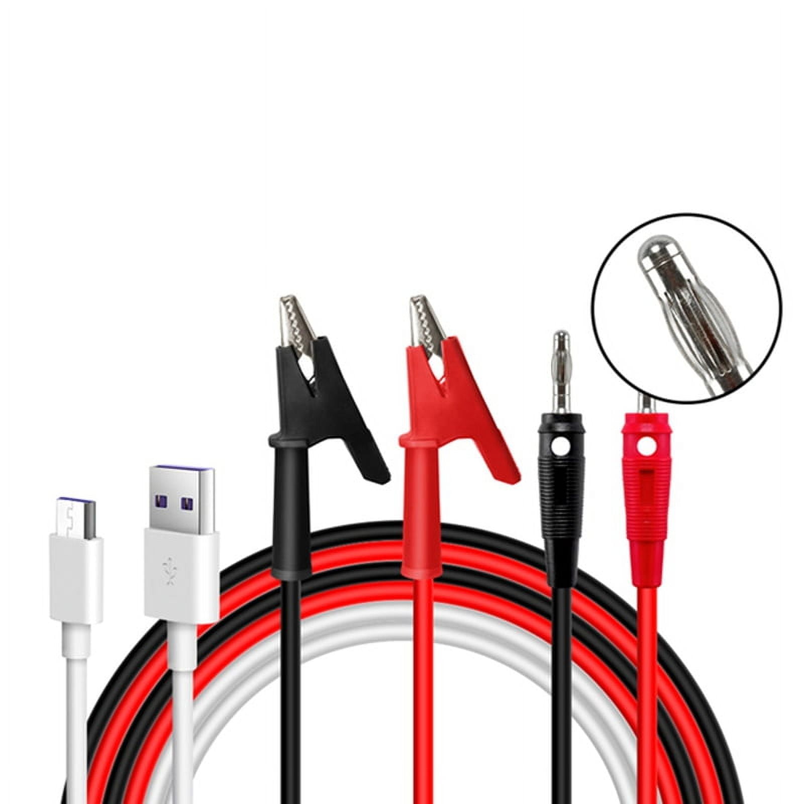 X15A New Banana Plug to Alligator Clip Cable and Nicro Communication ...