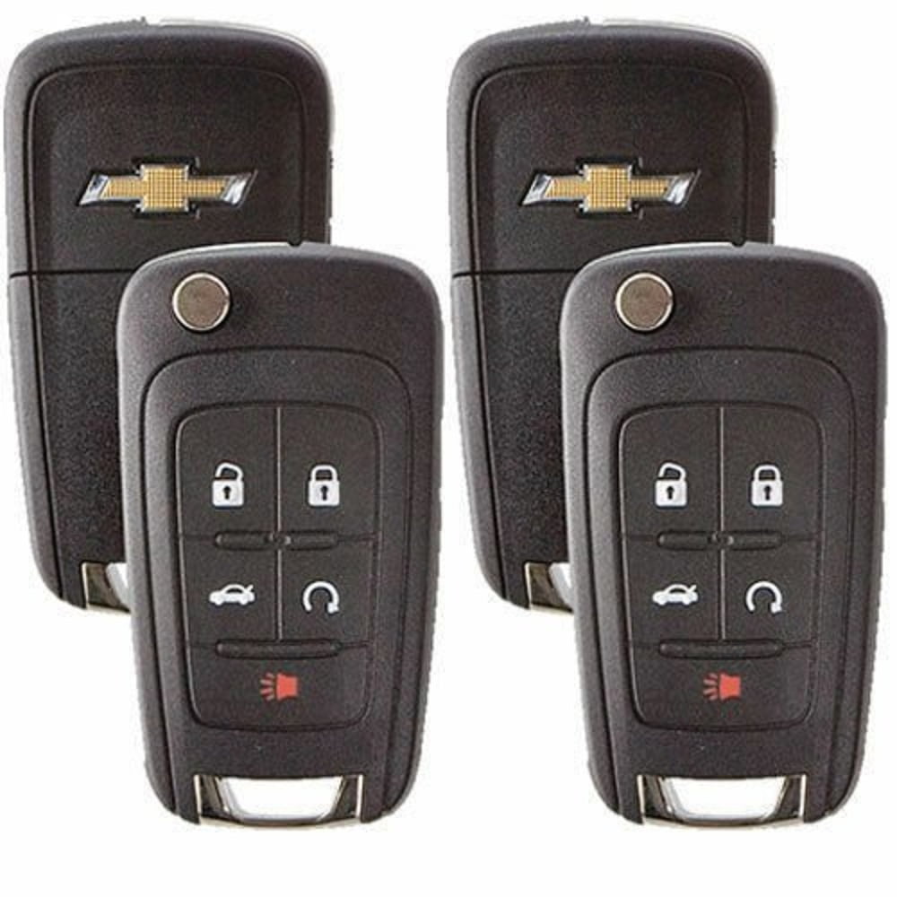 X2 Chevrolet 2010-2016 5 Button Remote Start Flip Key VLS. - Walmart.com