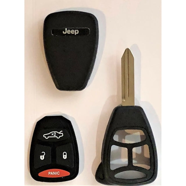 X2 Jeep 4 Button (Big) Remote Head Key Shell VLS - Walmart Business ...